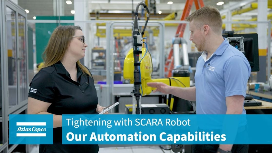 Tightening with a Scara Robot
